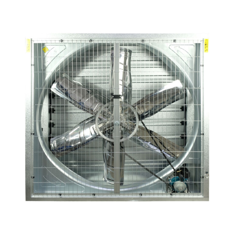 Extractor Industrial Galvanizado con Celosias 22.000 m3/h 1x1x0,37 220v ...